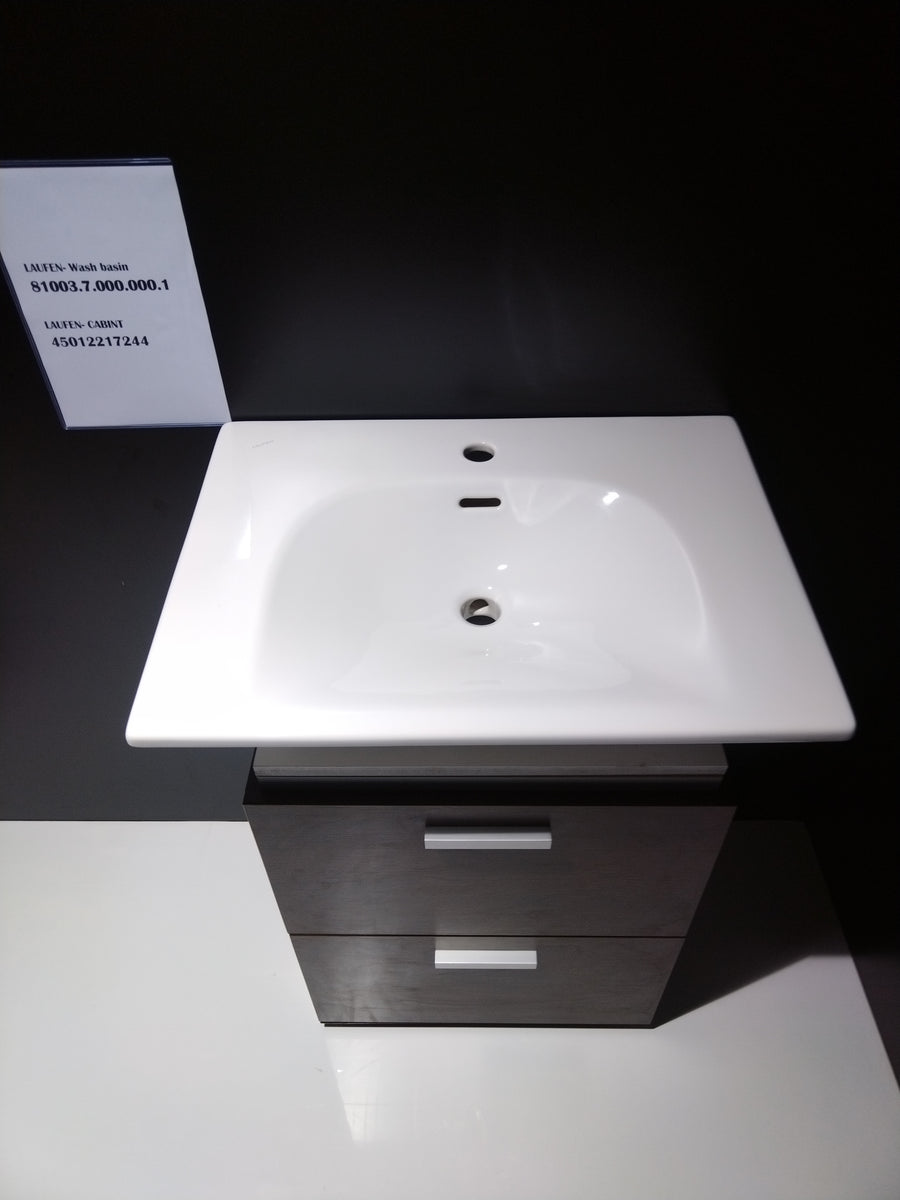 LAUFEN - MYLIFE - WASH BASIN BOWL SIZE 65X44CM INCL. CLOU OVERFLOW SYS ...