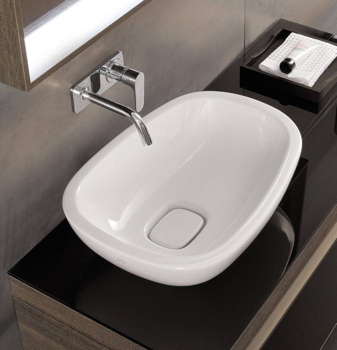Single lever basin mixer for concealed installation wall-mounted with ...