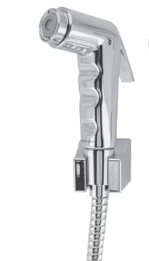 NIAGARA- TAMPER PROOF SUPER SHATTAF CHROME WITH S.STEEL HOSE 120CM ...